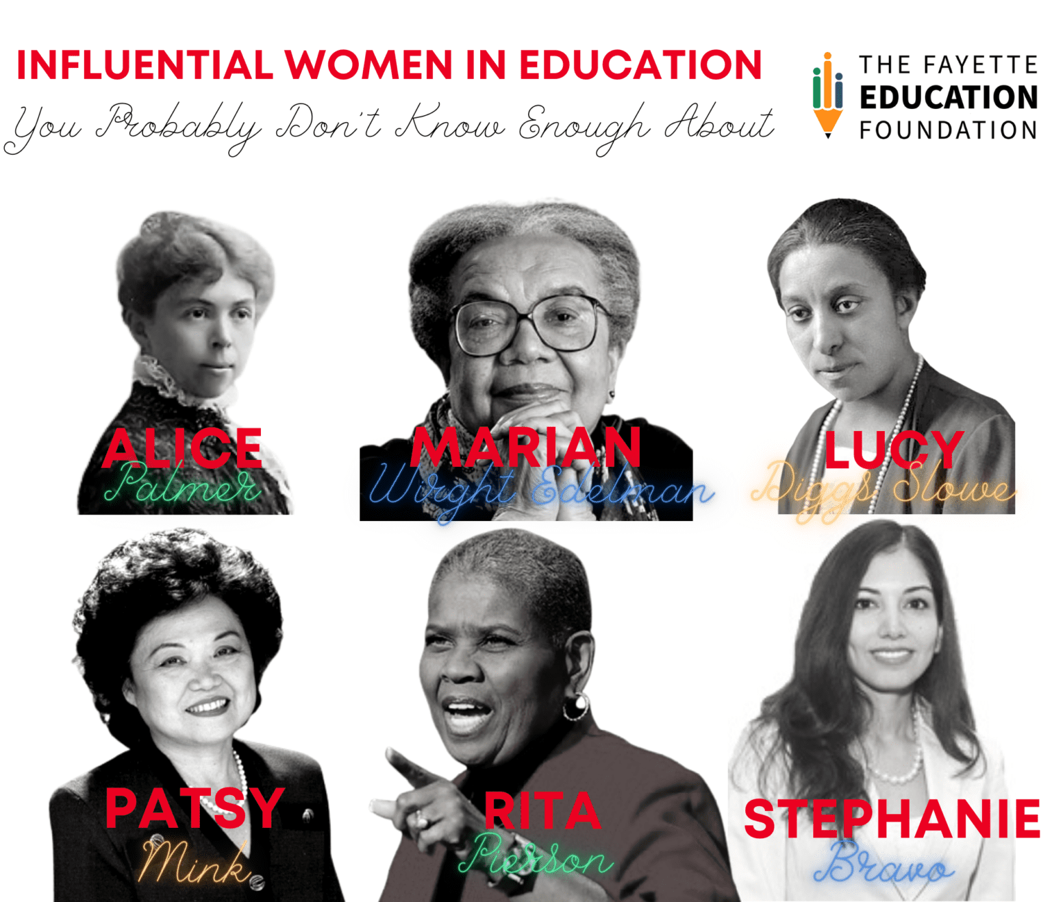 Influential Women in American Education You Probably Don’t Know Enough ...